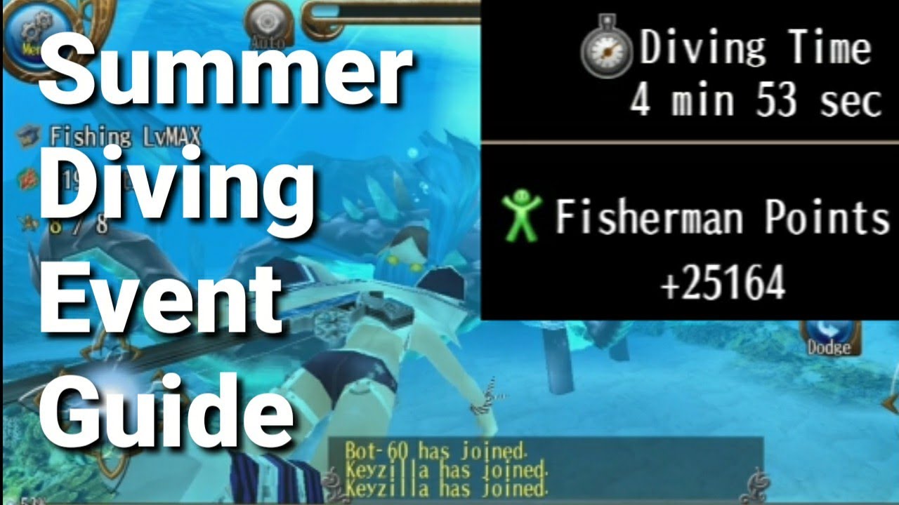 Summer Diving Event Guide | Toram Online - YouTube