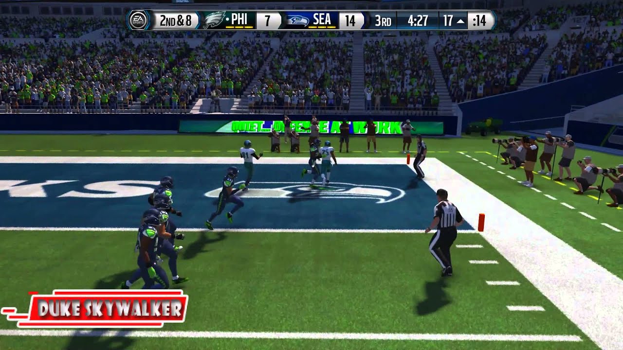 MADDEN 15 | EAGLES VS SEAHAWKS | ONLINE GAMEPLAY | XBOX ONE ...