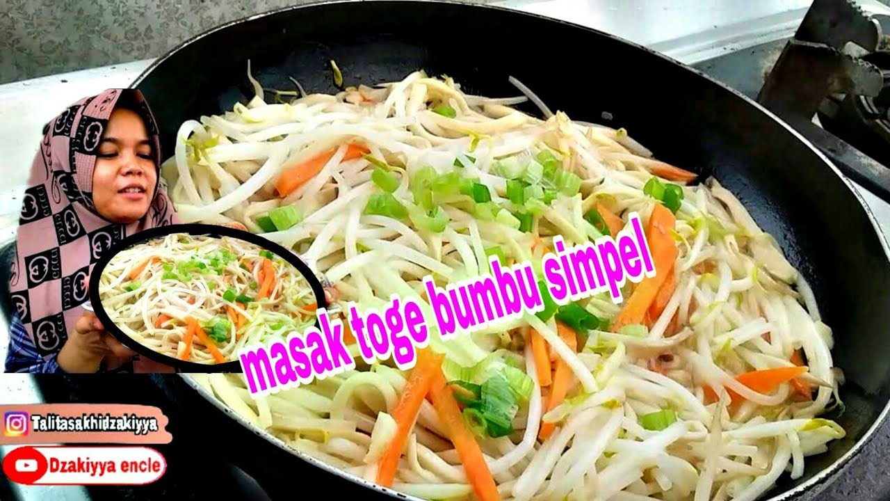 Masak toge begini, ternyata enak bangett lohh... majikan suka 😍 - YouTube