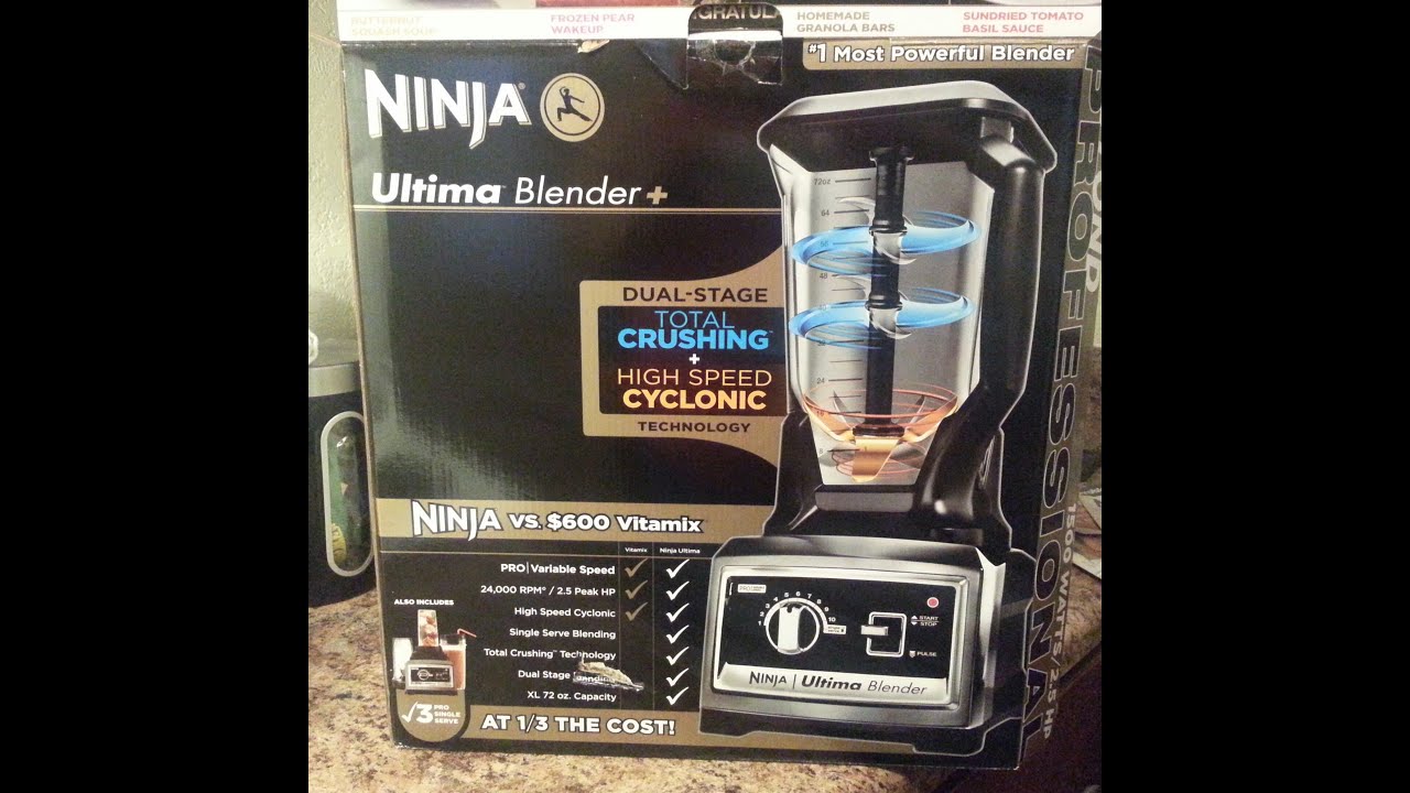 Unboxing My Ninja Ultima Blender - YouTube