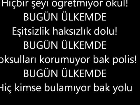 Bulut Ercivan Feat. Mirkan - Bugün Ülkemde (Sözleriyle)