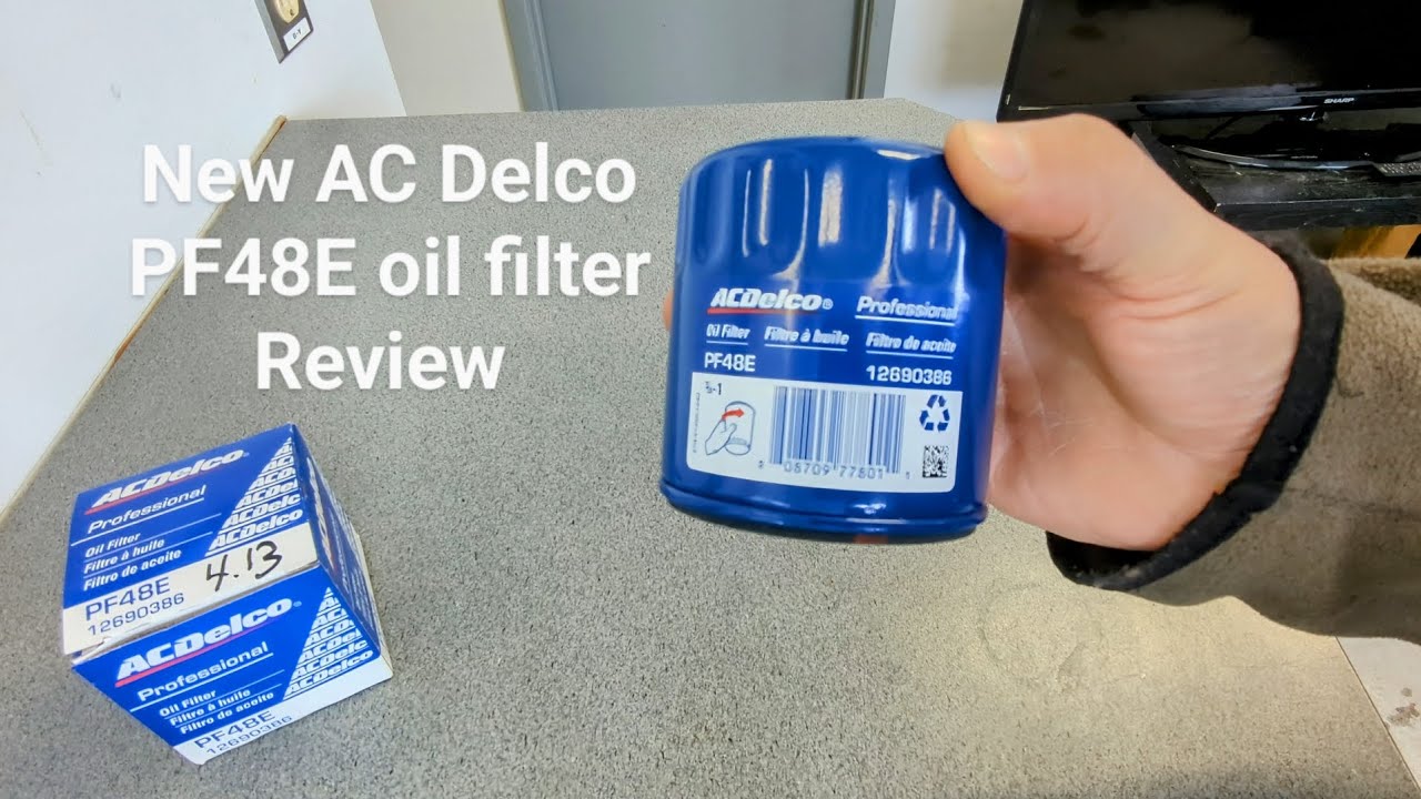 New AC Delco PF48E oil Filter Review - YouTube