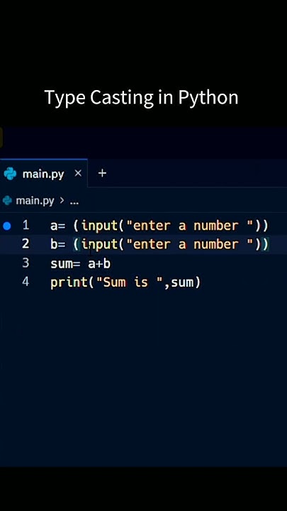 How to convert string into integer #coding || Type Casting #pythonforbeginners - YouTube