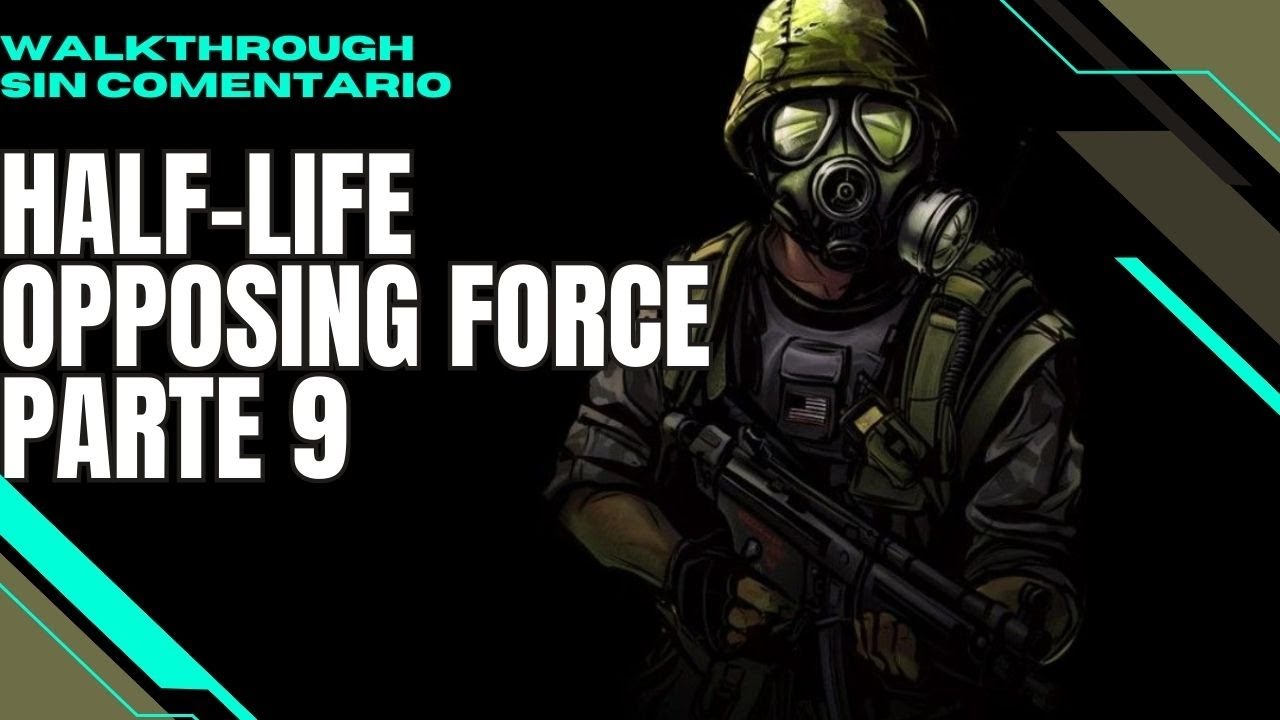 Half Life Opposing Force Walkthrough 09: Pit Worm's Nest - YouTube
