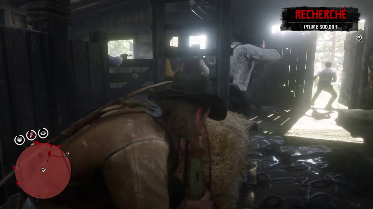 RDR2 Downes Ranch attack - YouTube