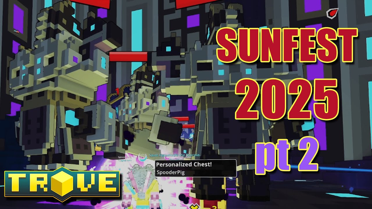SUNFEST 2025 questline | pt2 | Trove - YouTube