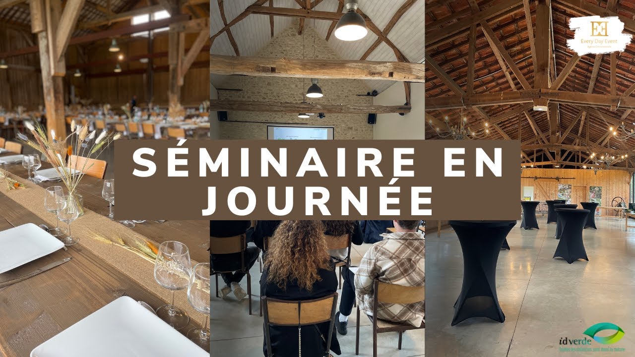Every Day Event - Montage pour un séminaire en journée - YouTube
