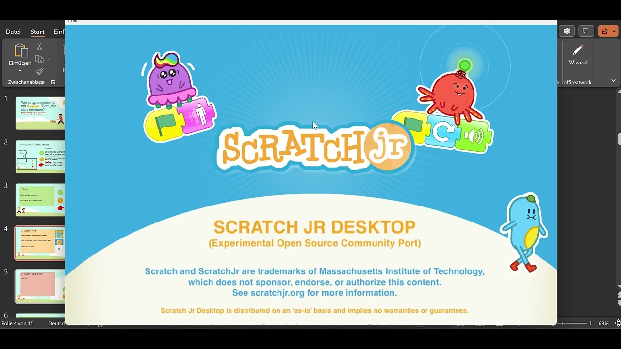Projectlet2 ScratchJr Start - YouTube