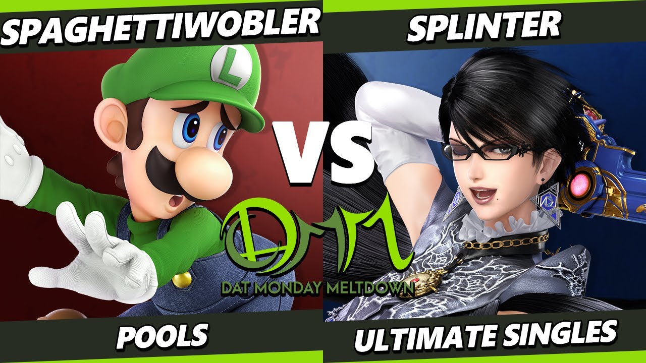 DAT MM 342 - SpaghettiWobbler (Luigi) Vs. splinter (Bayonetta) Smash ...