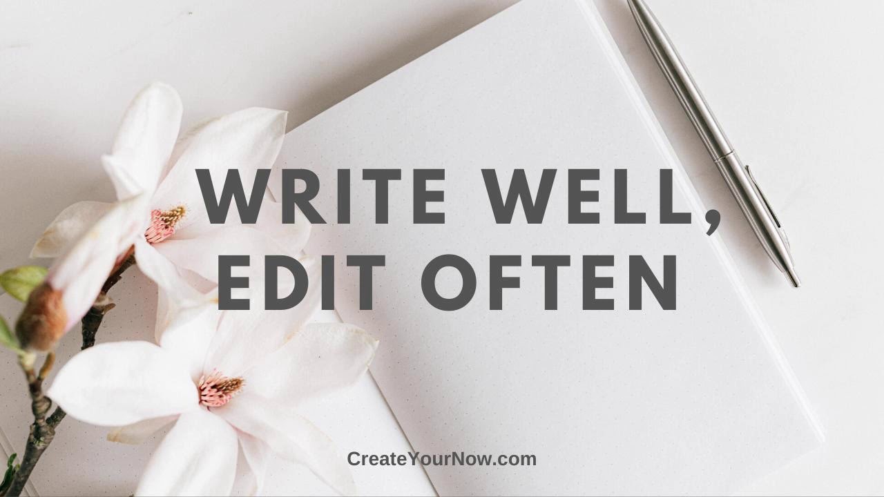 1986 Write Well, Edit Often - YouTube