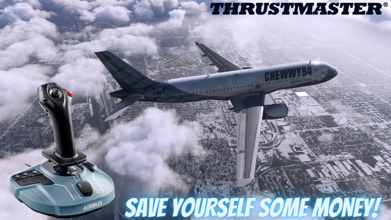 Thrustmaster World Tour Discounts For YOU!! | Fenix A320 KORD Landing ...