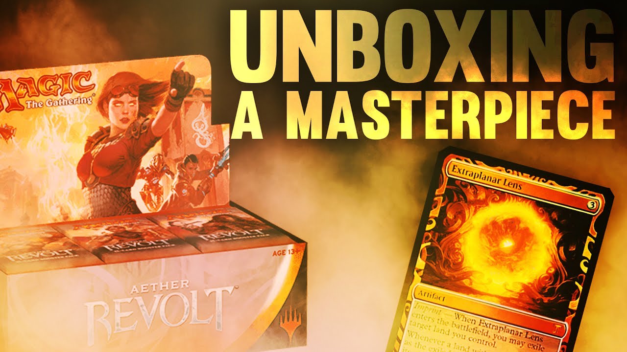Aether Revolt Booster Box Opening - UNBOXING A MASTERPIECE! - YouTube