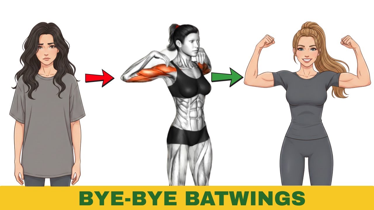 Arm Fat Fix Bye Bye Batwings, 5 Minute Workout - YouTube