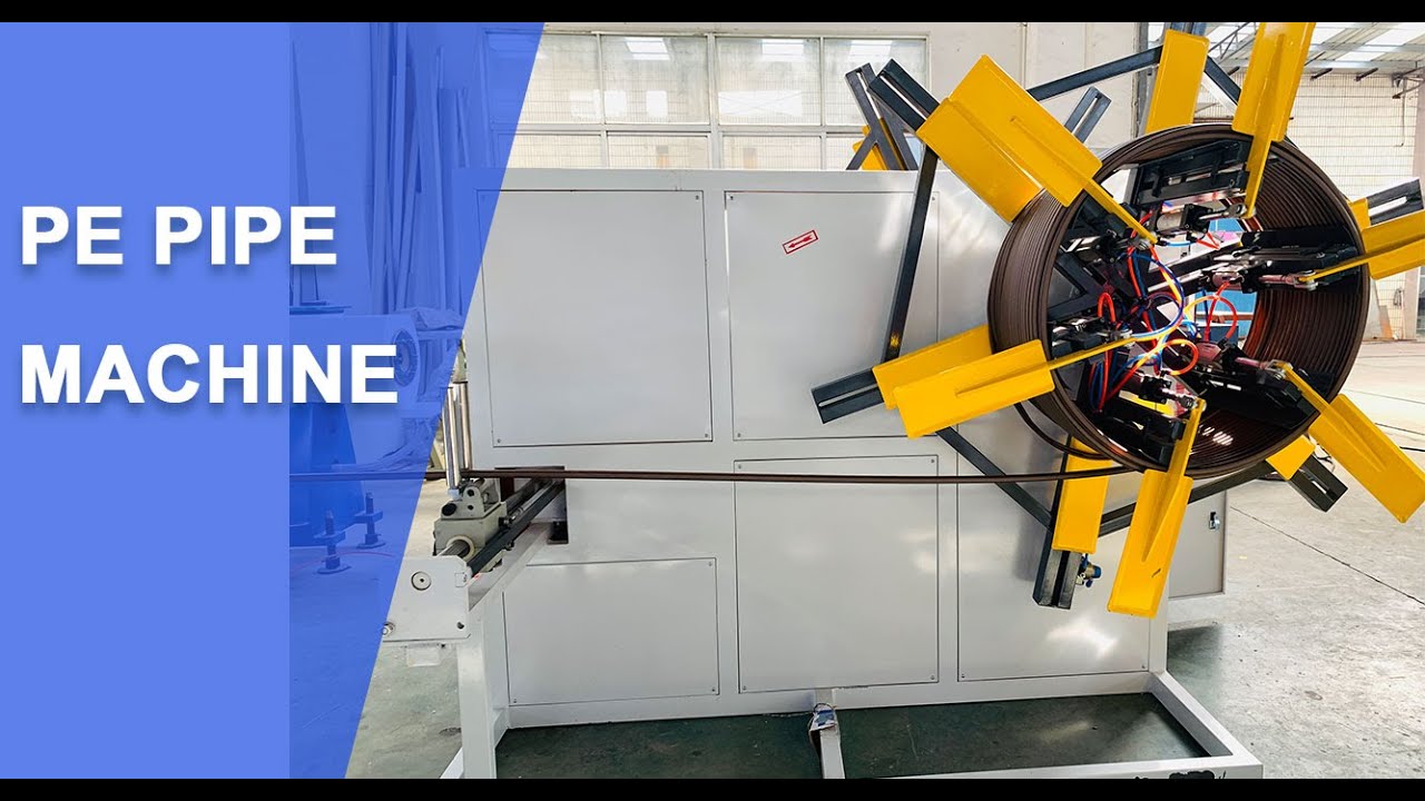 HDPE LDPE PE Pipe Machine - Producing Pipes16mm-630mm/Extruder of ...