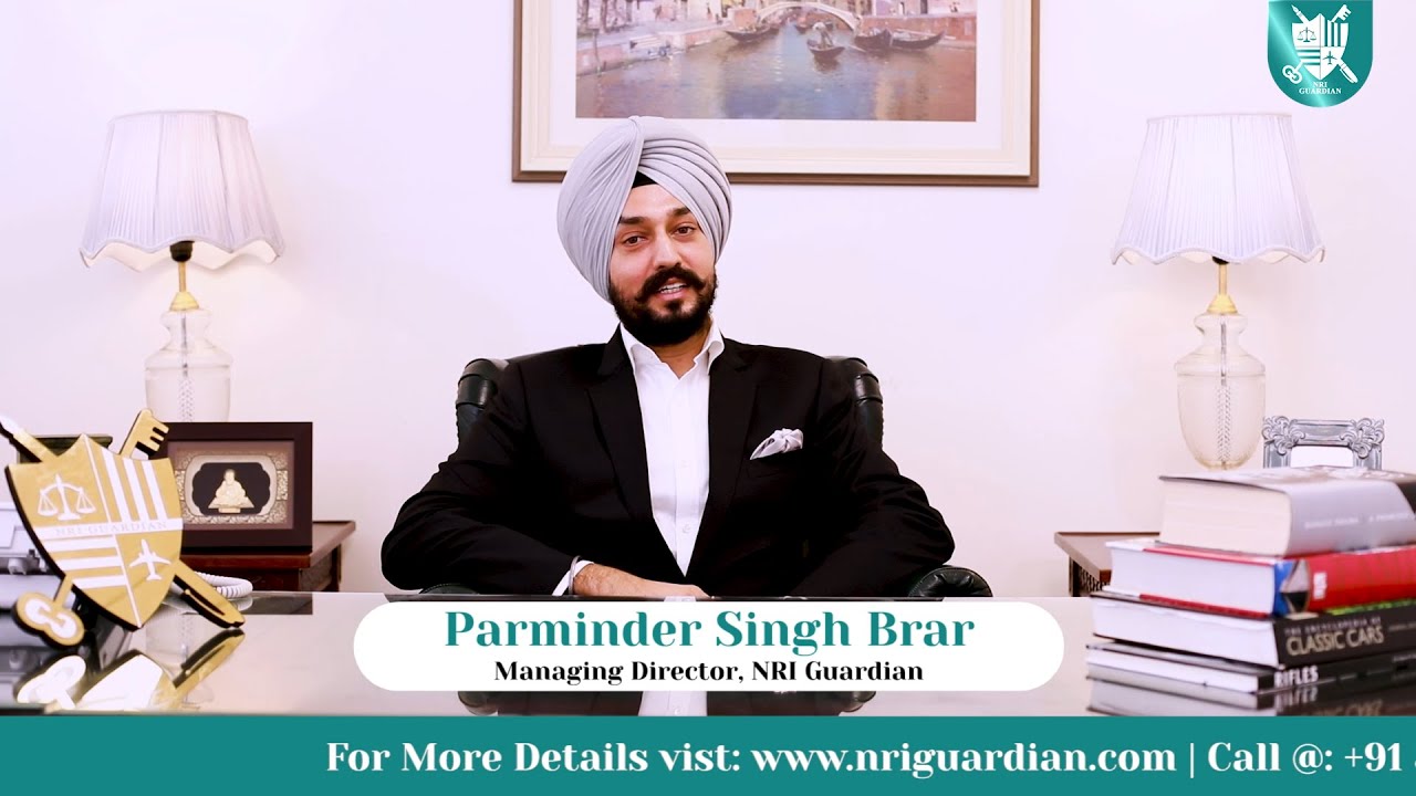 Mr Parminder Singh Brar humbly introduces you to NRI Guardian. - YouTube