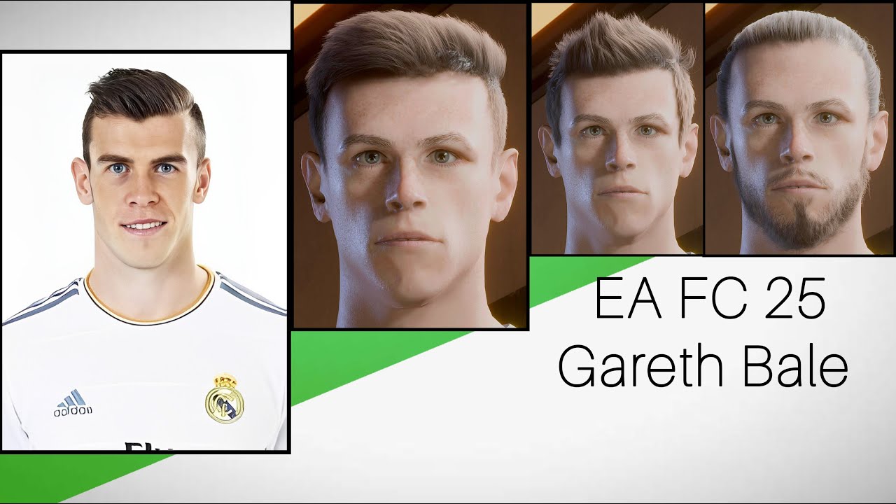 EA FC 25 - Pro Clubs | Prime Gareth Bale Real Madrid/Wales | Face ...