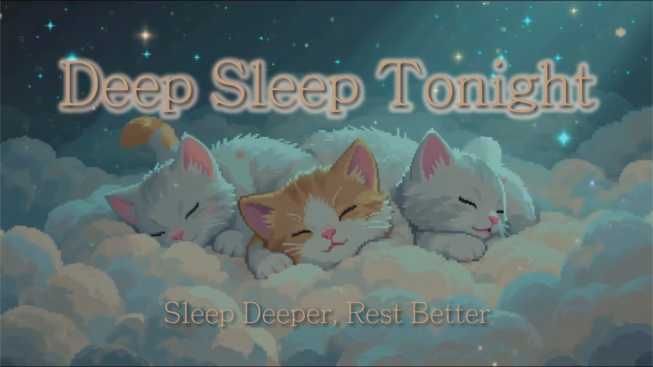 Cloudy Night Cats – Deep Sleep Music for Peaceful Dreams - YouTube