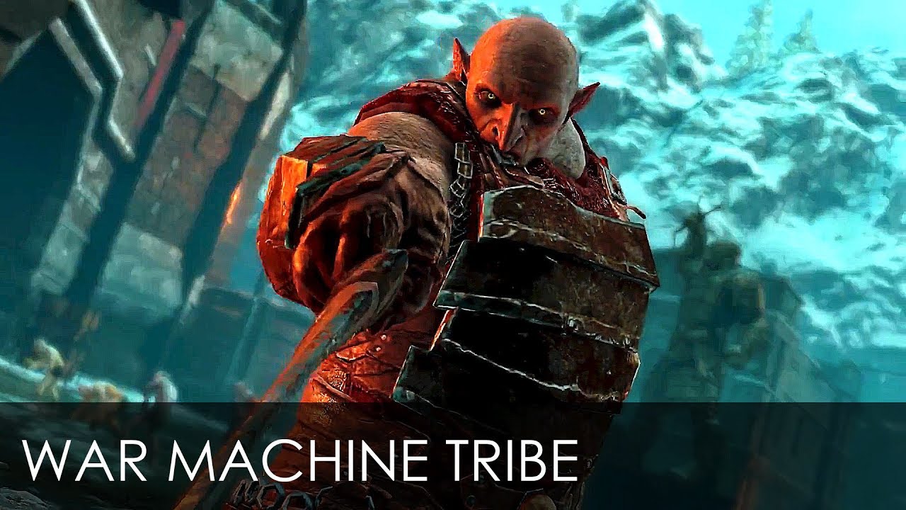 SHADOW OF WAR - War Machine Tribe Trailer (2017) - YouTube