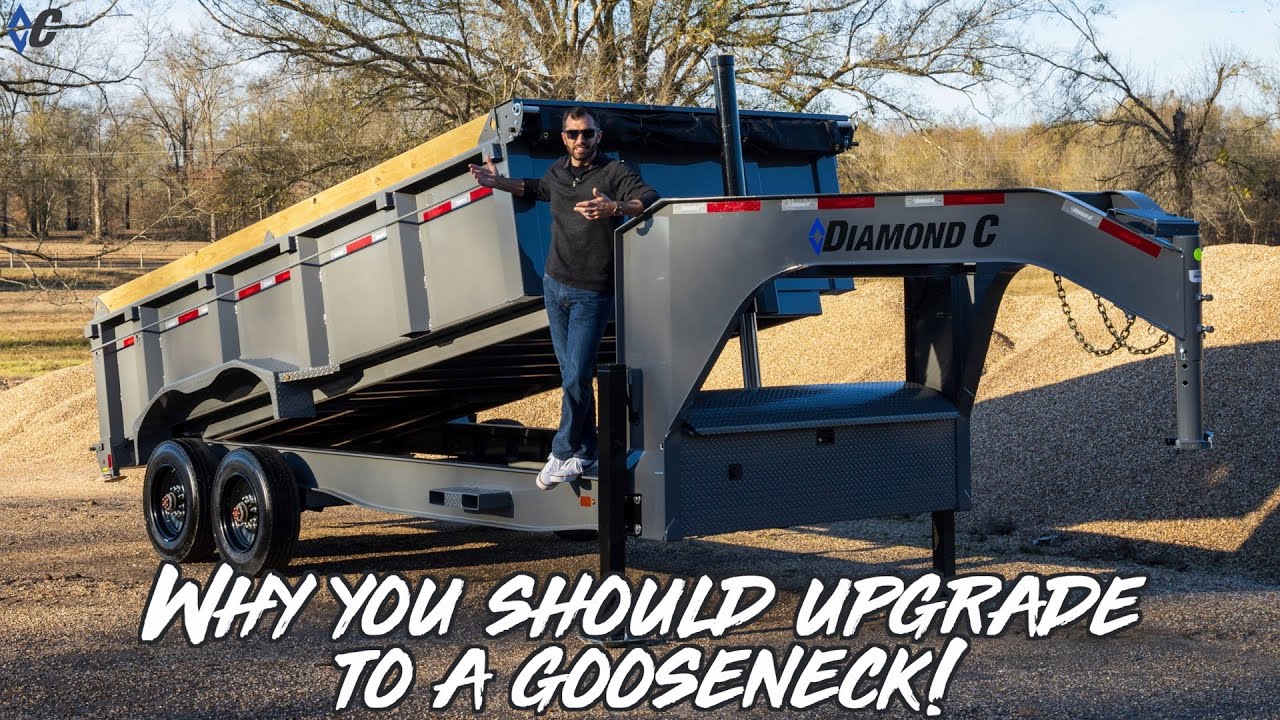 Custom Built Extreme Duty Dump Trailer | Diamond C - YouTube