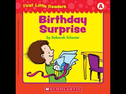 First Little Readers - Level A Book 4 - Birthday Surprise | Help Kids ...