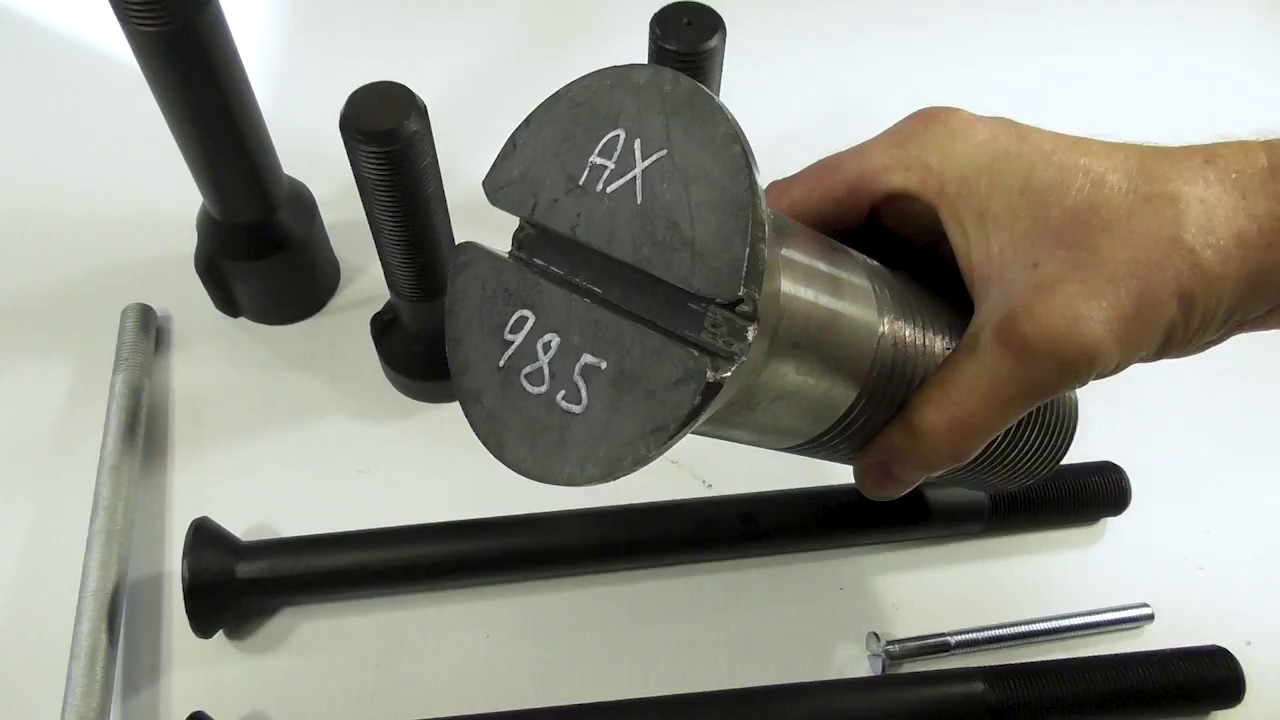 E.J. Hadaway Countersunk Bolt - Custom Specific Hot Forged Machined and ...