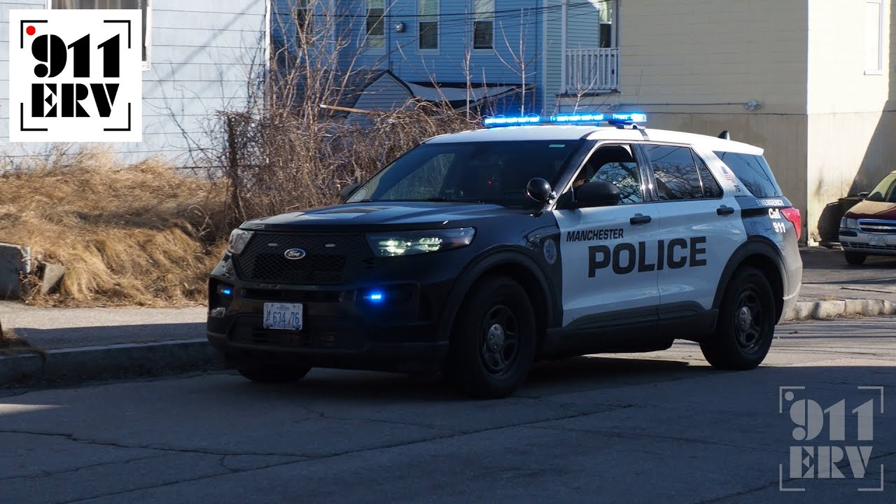 Manchester Police Car Responding | Car 76 - YouTube