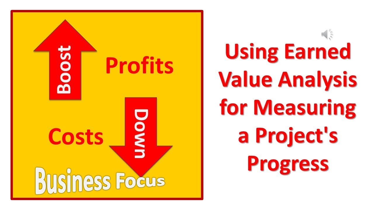 Using Earned Value Analysis for Measuring a Project's Progress - YouTube