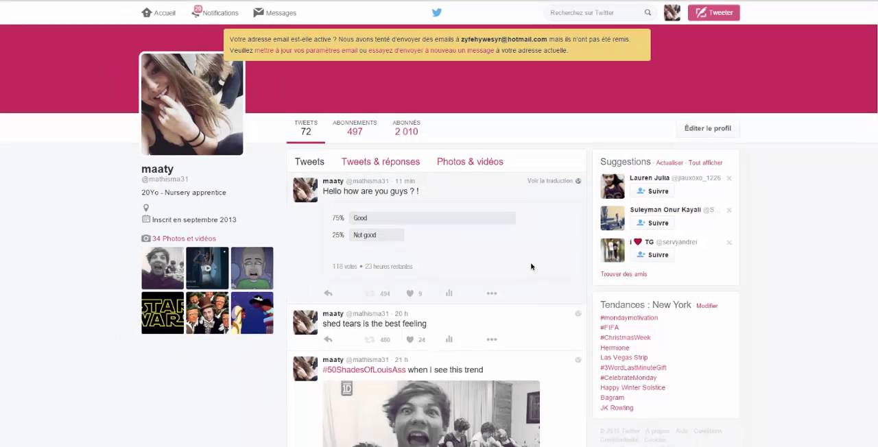 5$ , your tweet on my twitter network. - YouTube