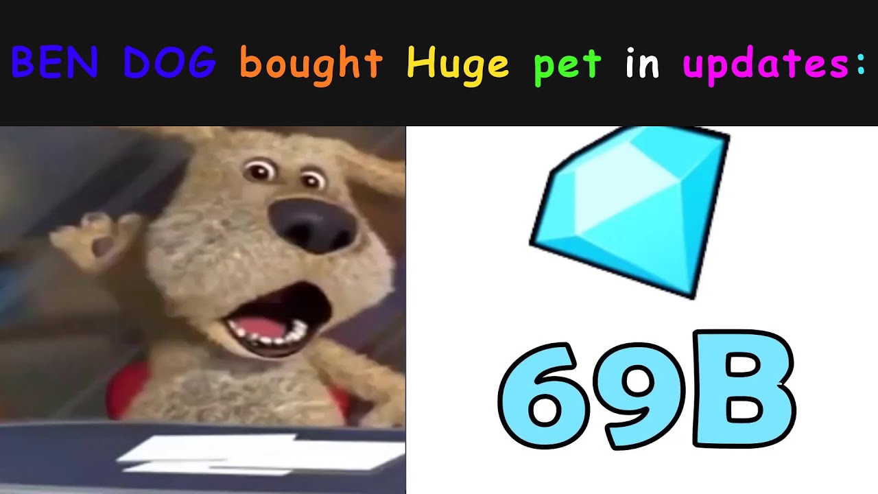OMG !! What ??? 😲 Ben Dog bought Huge pet in updates in Pet Simulator X ...