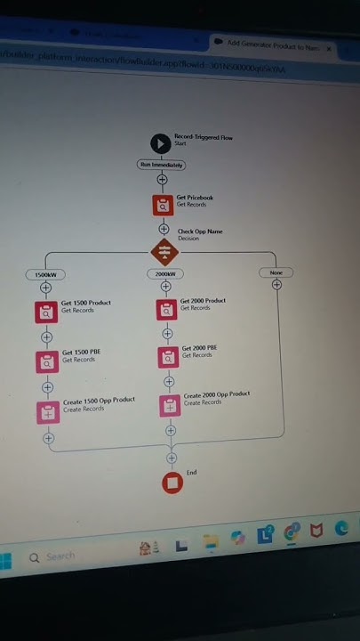 Define Multiple Paths In A Flow In Flow Builder Logic Salesforceflow Salesforce Flowbuilder