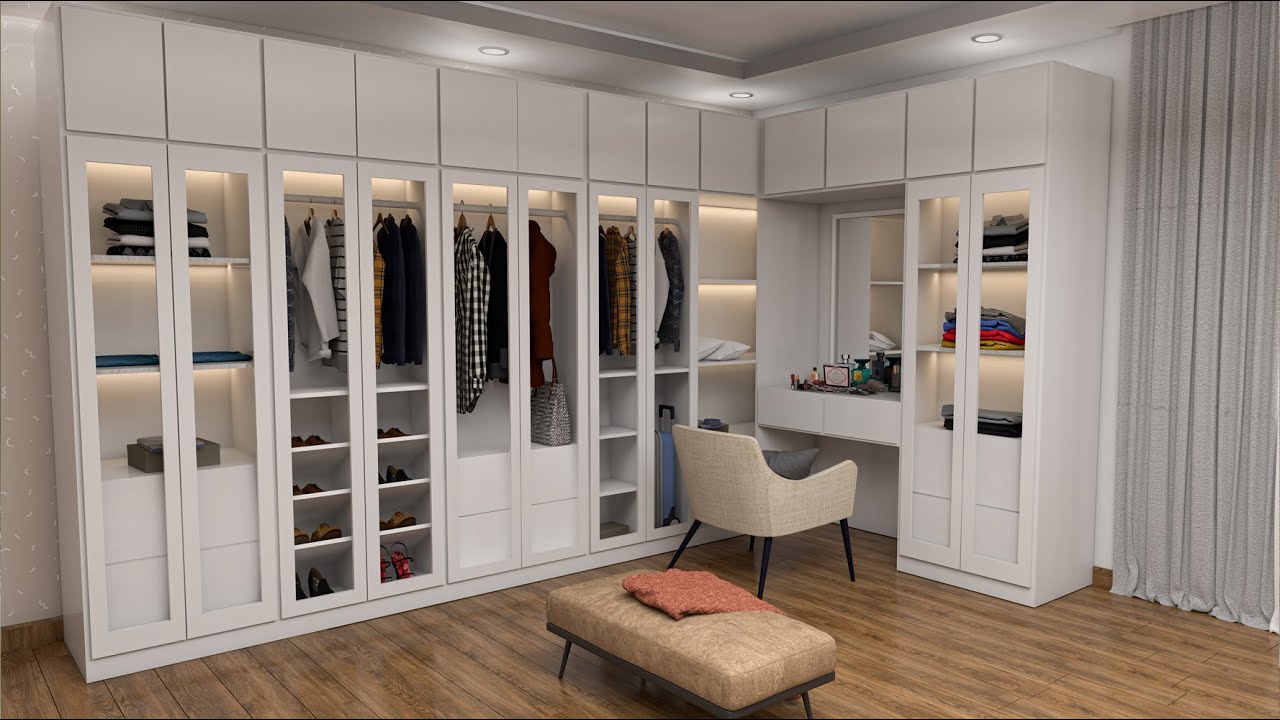 how to make dressing 2 Sketchup 2021 + Vray 5 - YouTube