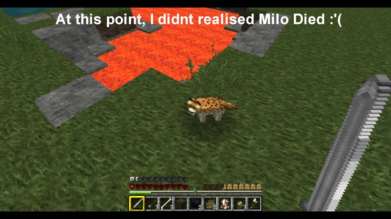 Minecraft! - Ep.7 - Mo Creatures and the Death of Milo! - YouTube