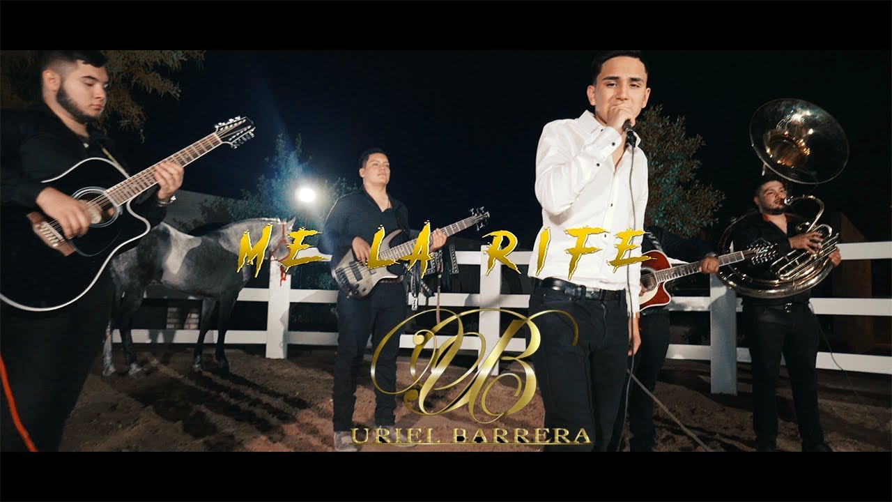 Uriel Barrera - Me La Rife (Corridos En Vivo) 2019 - YouTube