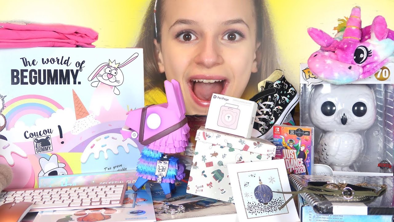MES CADEAUX DE NOËL 2019 / Lévanah SOLOMON - YouTube