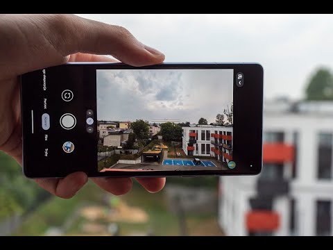Google Pixel 7a - 4K@30 FPS z przedniego aparatu / sample video 4K@30 ...