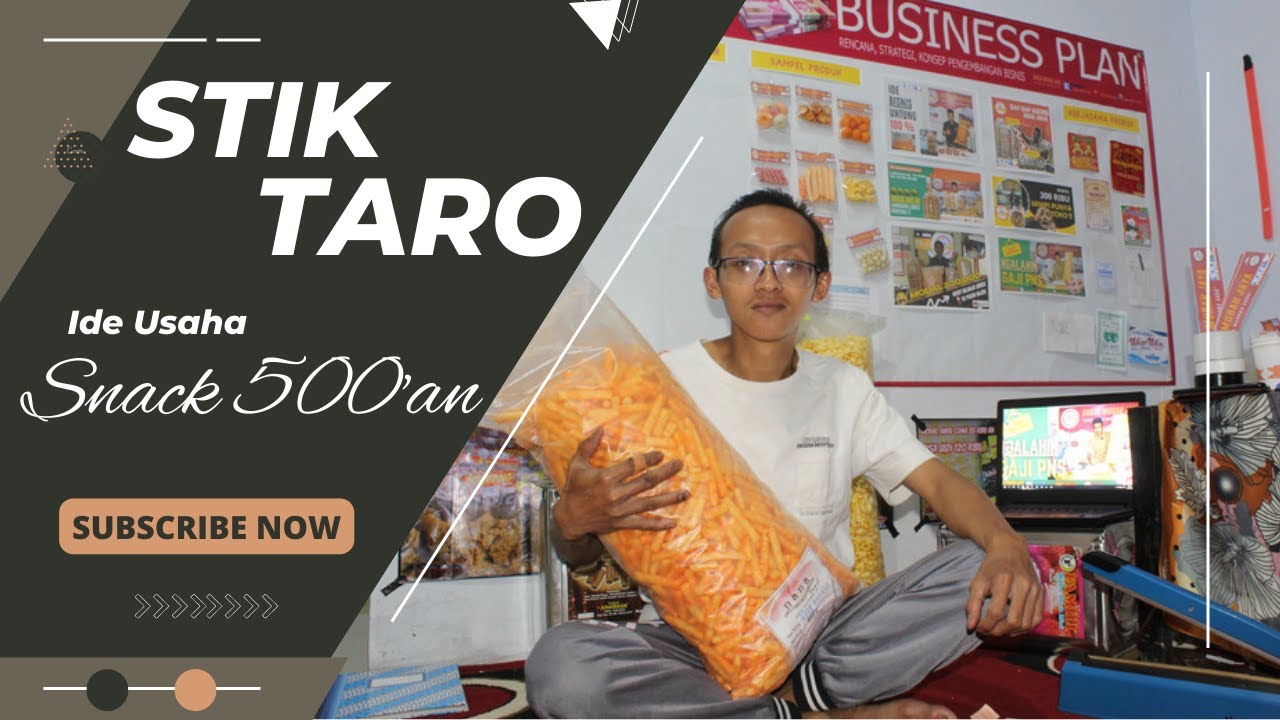 STIK TARO - IDE USAHA RUMAHAN YANG MENJANJIKAN II JAJANAN 500'an TITIP ...