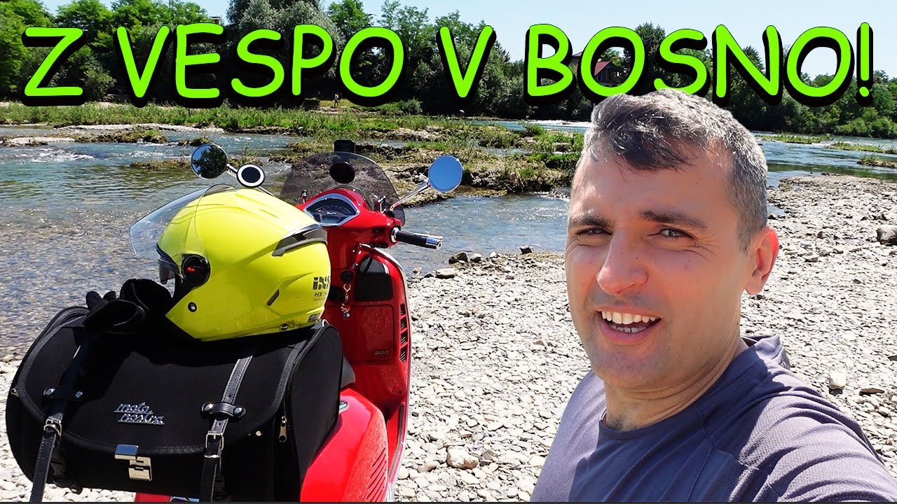 Z VESPO V BOSNO!!! - YouTube