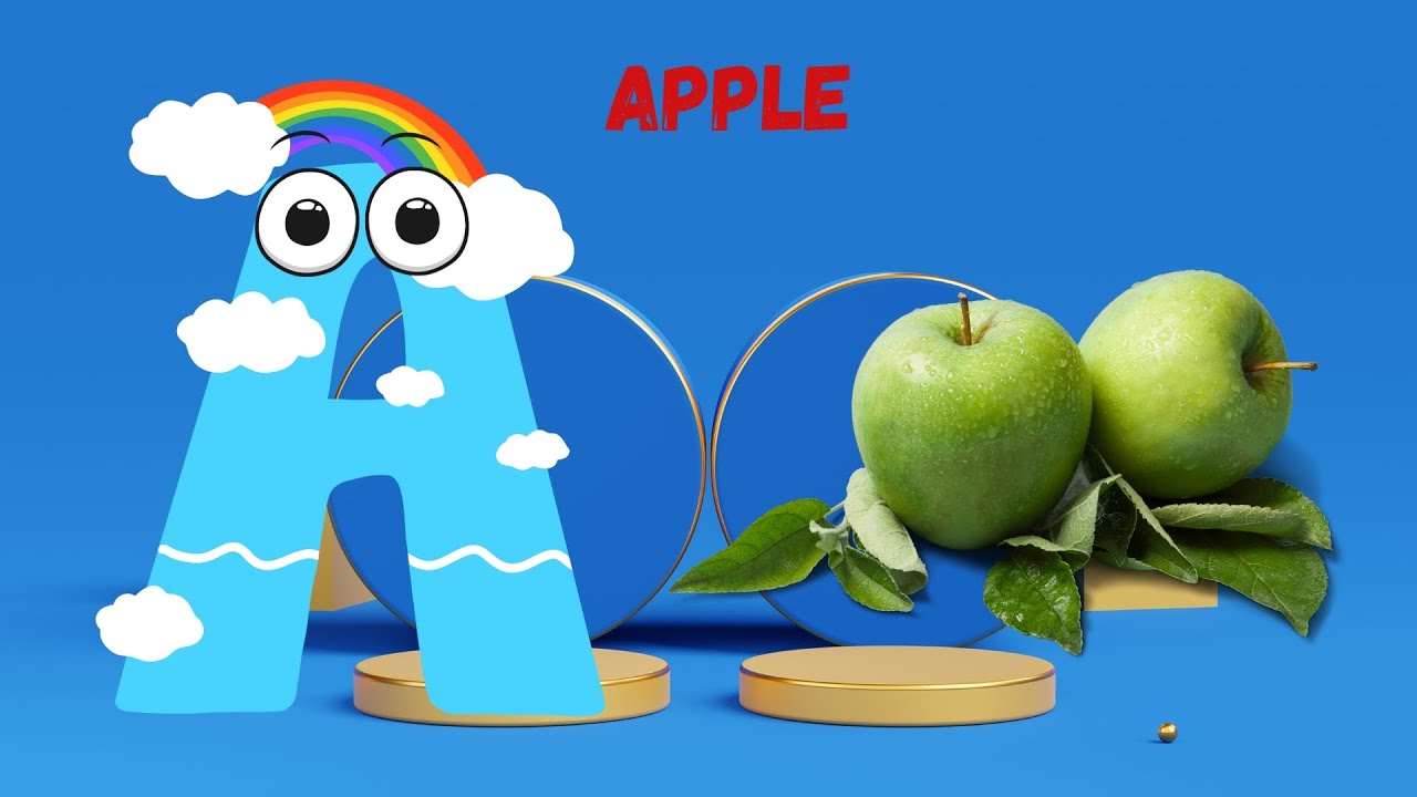 ABC Phonics Song , Toddlers learning video, A for Apple, ABC Song ...