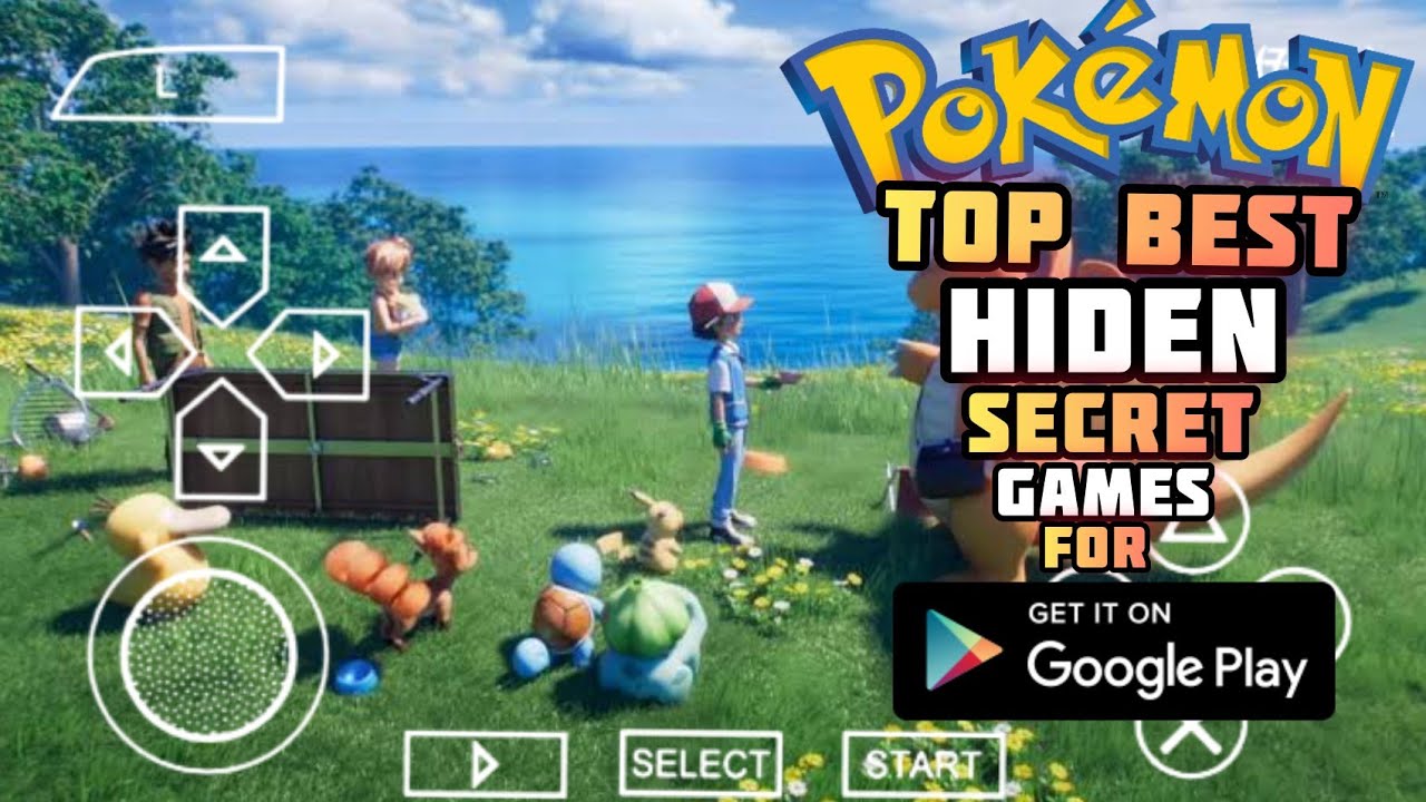 Pokemon Top Best🔥 Hiden Secret😱 Games For Play store🔥 - YouTube