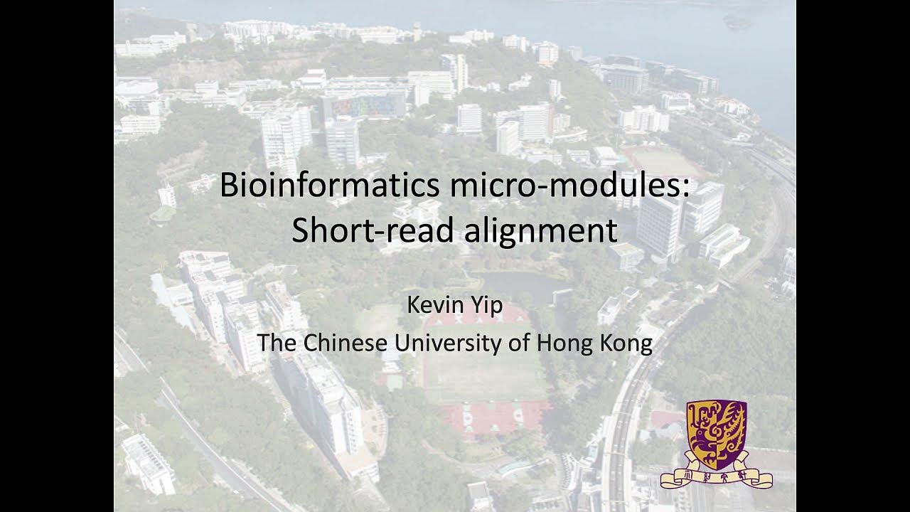 15. Short-read alignment - YouTube