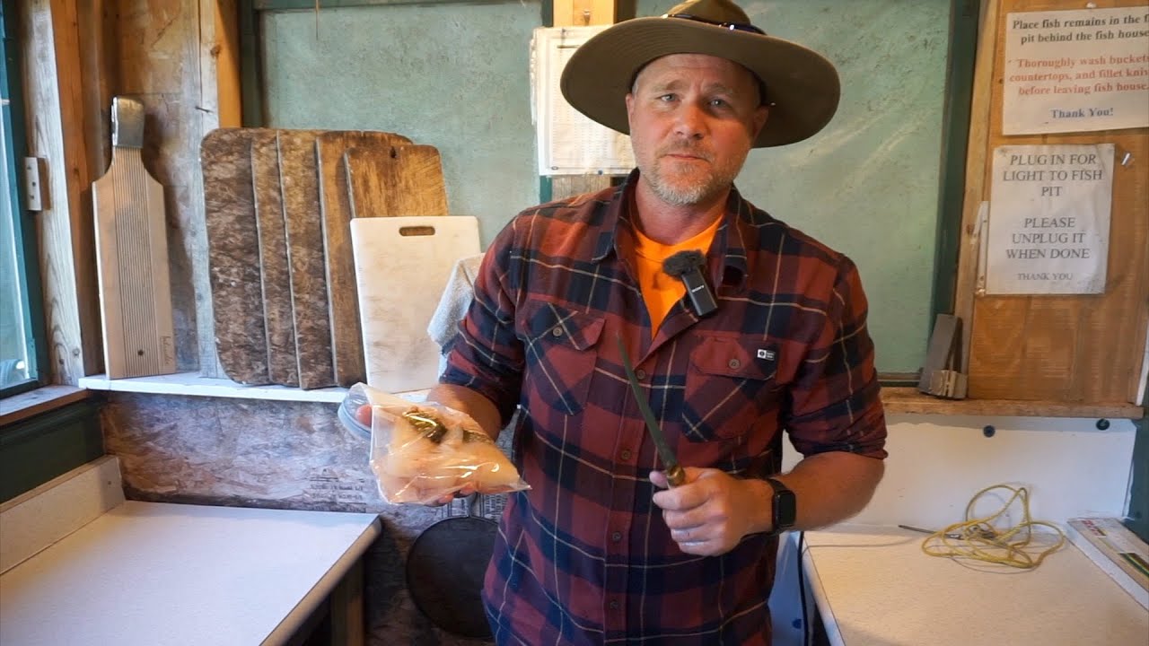 Filleting a Northern Pike Taking out Y Bones - YouTube