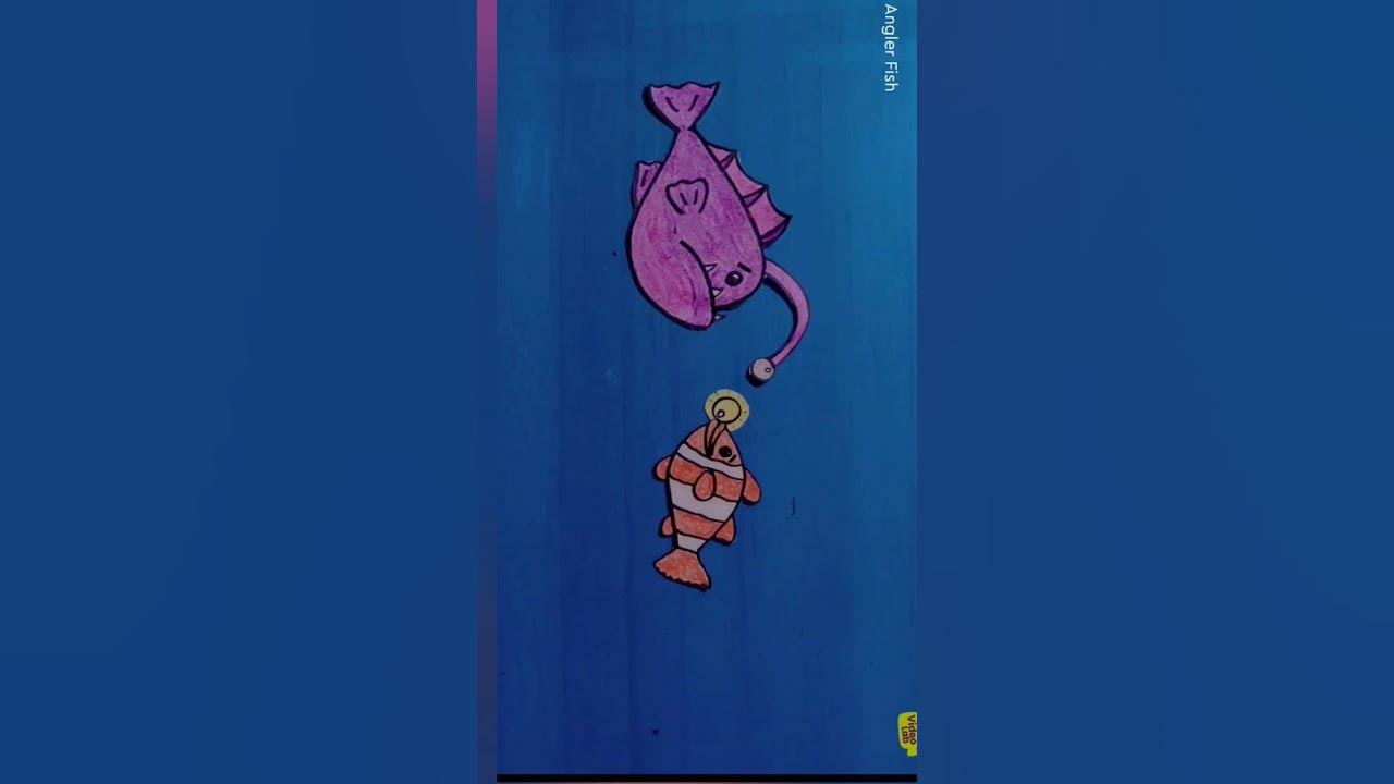 Angler fish Animation #skills #animation - YouTube
