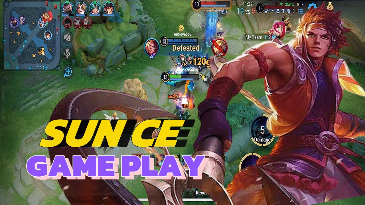 SUN CE GAME PLAY / HONOR OF KINGS - YouTube
