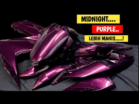 WARNA CANTIK ELEGAN MIDNIGHT PURPLE ! CELAR HS MURAH ANTI DRAMA POPPING ...