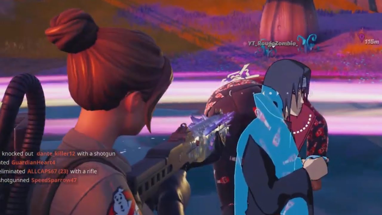 Right up the… well ya know | Fortnite - YouTube