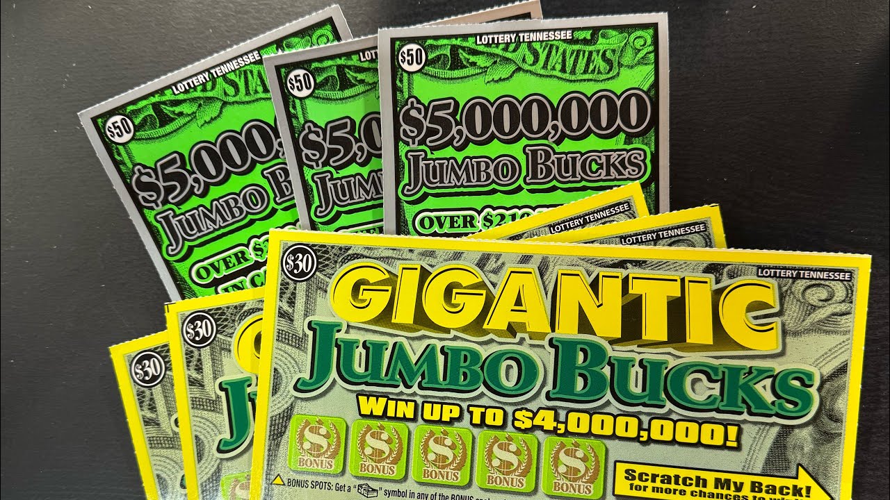 BIG TICKETS TODAY Jumbo Bucks - YouTube
