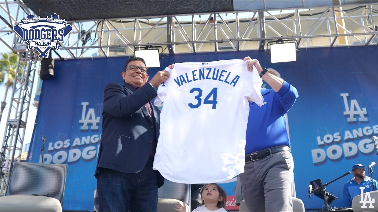 Dodgers Announce Fernando Valenzuela Jersey Retirement! Valenzuela ...