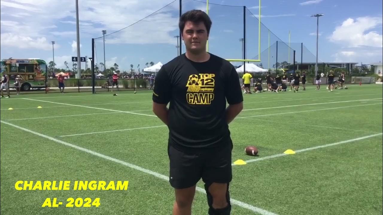 Rubio Long Snapping, Charlie Ingram, Top 12 on July 7, 2023 - YouTube