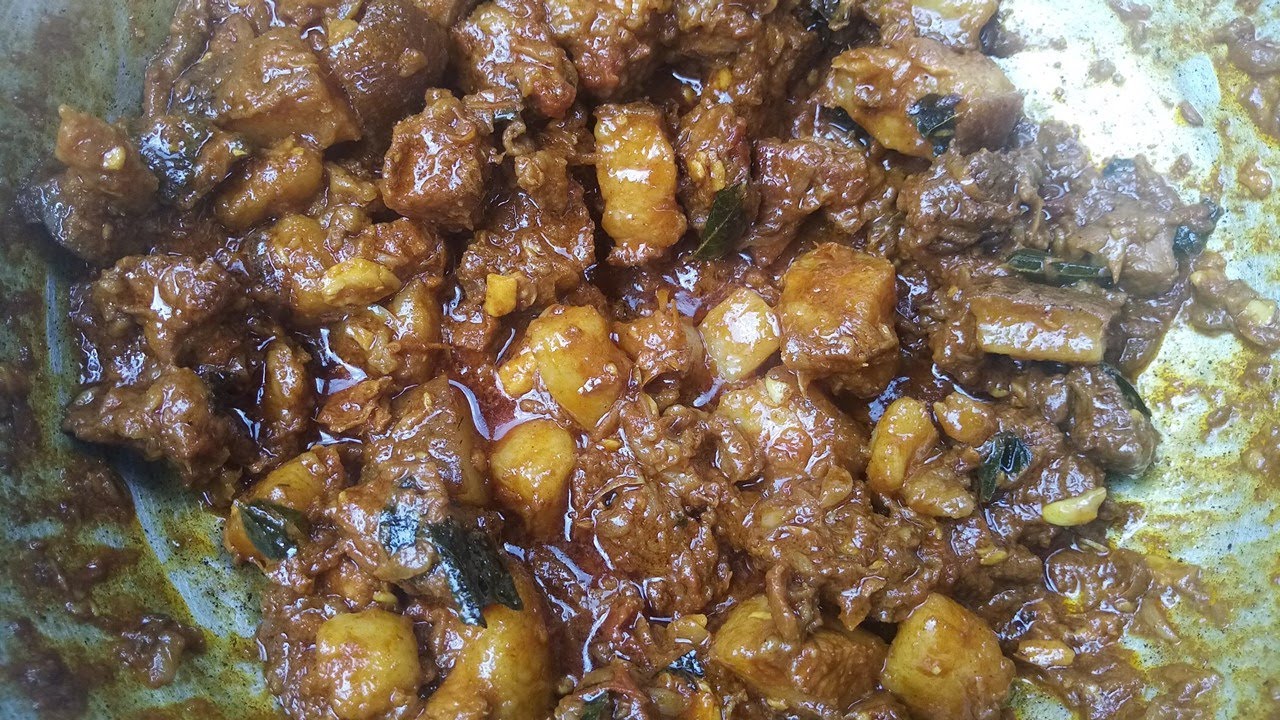SPICY PORK CURRY RECIPE l Pig Curry Recipe in my Village l Pork Fry ...