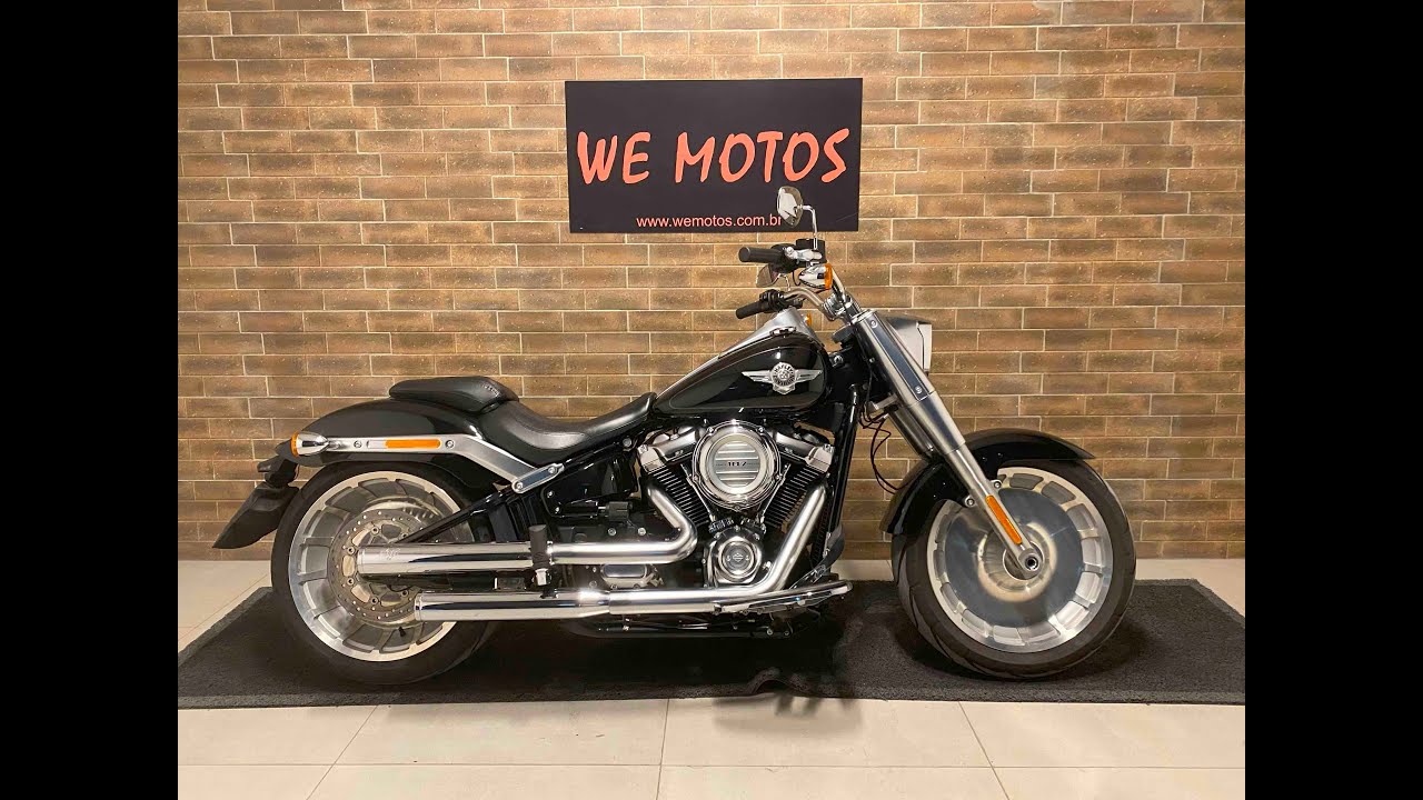 Harley Davidson Fat Boy 107 2018 - YouTube